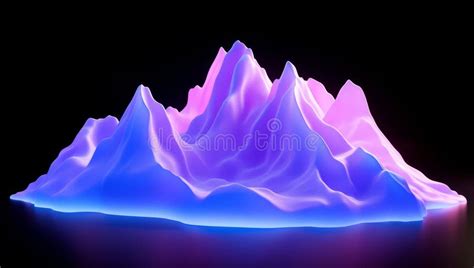 Dynamic Digital Art Waves Crash Against A Dark Backdrop In A Vibrant Display Of Abstract