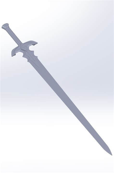 Fate Astolfo Sword Printable Assembly 3d Model 3d Printable Cgtrader