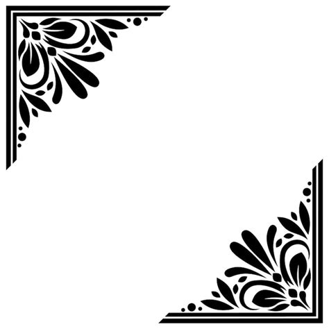 Corner Border Png Images Free Download On Freepik