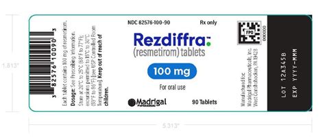 Rezdiffra Package Insert Prescribing Information
