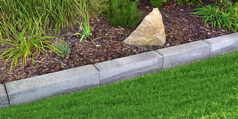 Lowes 12 In L X 3 In W X 4 In H Graycharcoal Concrete Straight Edging Stone Megb Edging