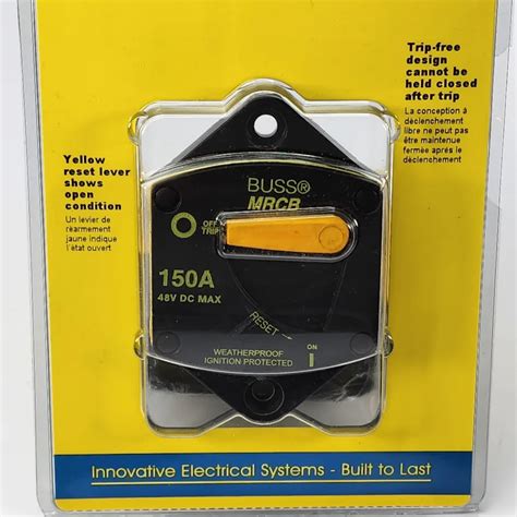 Blue Sea Systems 7048 Bussmann 187 Series Circuit Breaker Panel Mount