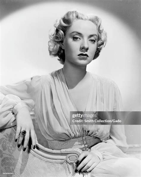 Audrey Totter During Filming Of The Movie Tension 1949 News Photo