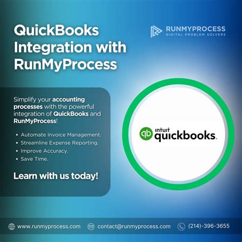 Runmyprocess On Linkedin Quickbooksintegration Runmyprocess Accountingautomation Bpm Lowcode