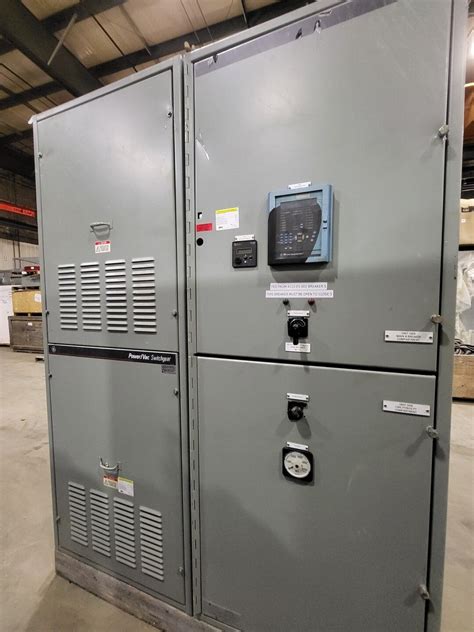 General Electric 4160v 416kv Powervac Switchgear Unit
