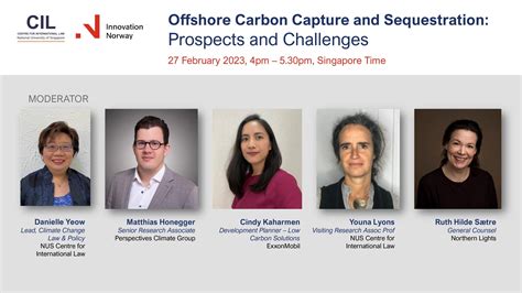 Offshore Carbon Capture And Sequestration Prospects And Challenges Centre For International Law