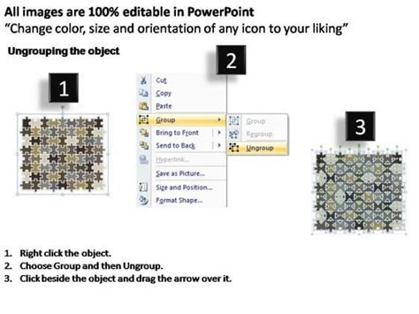 Powerpoint Design Slides Chart Rectangular Jigsaw Puzzle Ppt Designs