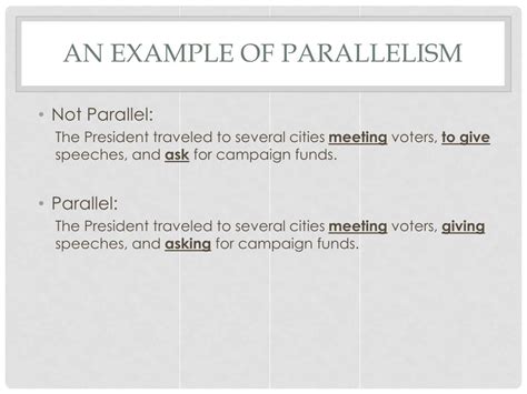 Ppt Parallel Structure Powerpoint Presentation Free Download Id5350919