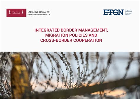 Executive Education Training Integrated Border Management Migration