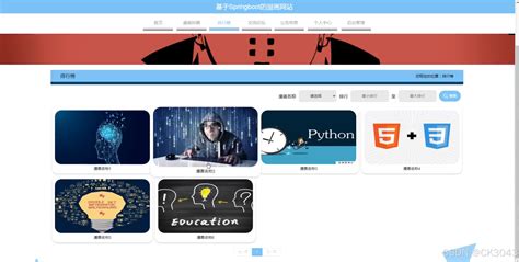 springboot基于springboot的漫画网站mw0s4程序 源码 数据库 调试部署 开发环境 csdn博客