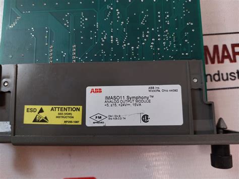 Abb Imaso Analog Output Module Aeliya Marine