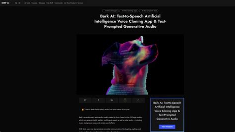 BARK Voice Cloning App Overview Pricing And Best Features