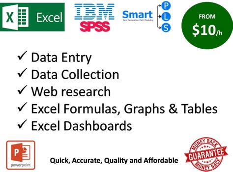 help you with ms excel data entry formulas and dashboarding by aathaar