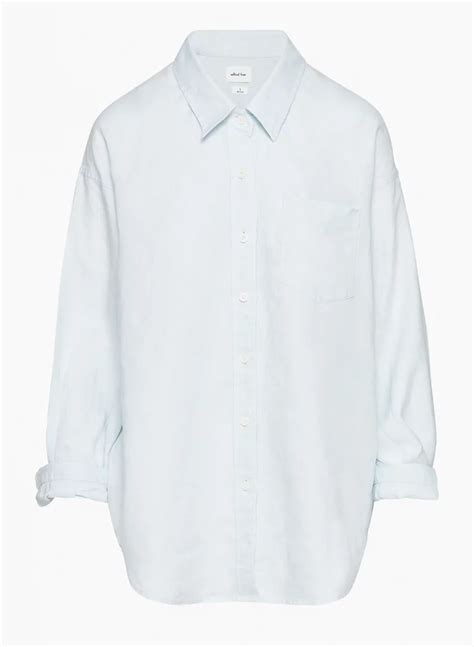 Wilfred Free Relaxed Linen Shirt Aritzia Us