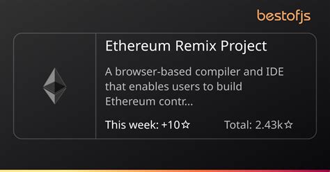best of js ethereum remix project