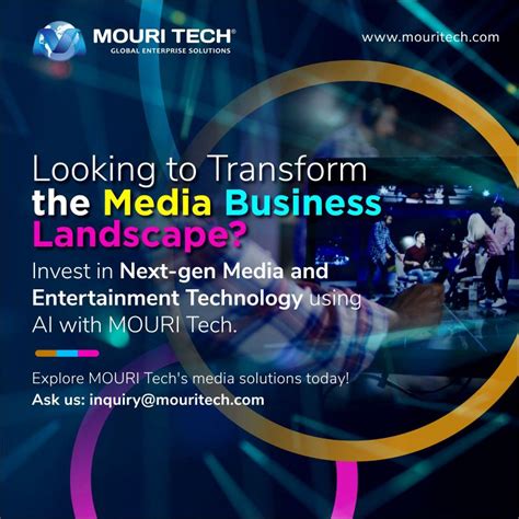 Mouri Tech On Linkedin Mouritech Ai Mediaandentertainment