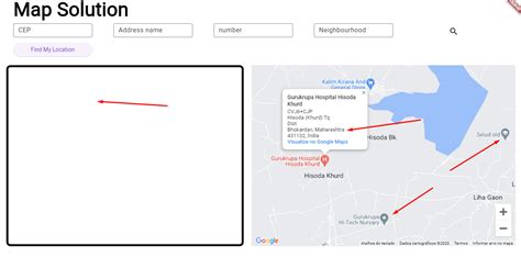 Google Maps Flutter Display Data On The Side Stack Overflow