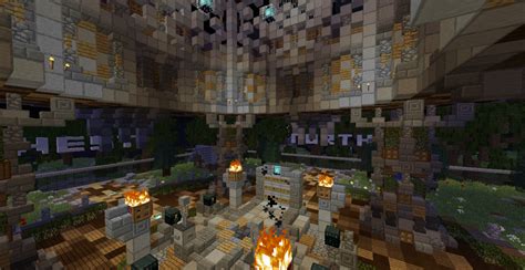 Factions Server Spawn Minecraft Map