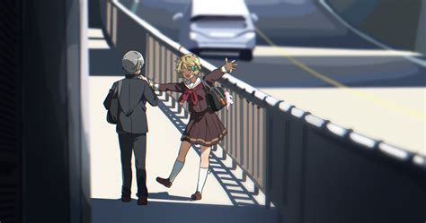 Kawashima Sapphire And Tsukinaga Motomu Hibike Euphonium Drawn By