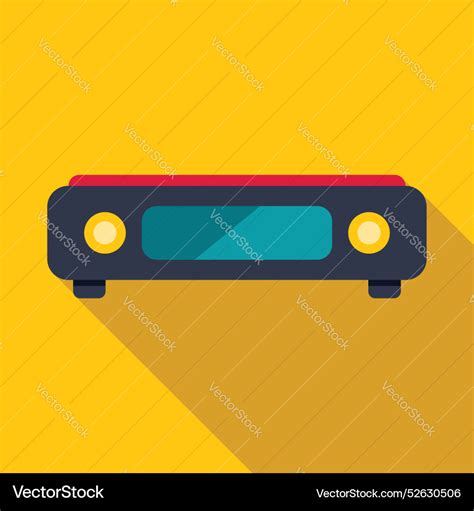 Router Providing Wireless Signal For Home Network Vector Image