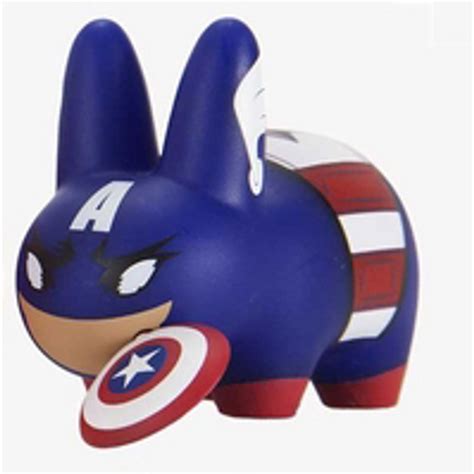 Captain America Marvel Labbit Created By Frank Kozik Marvel