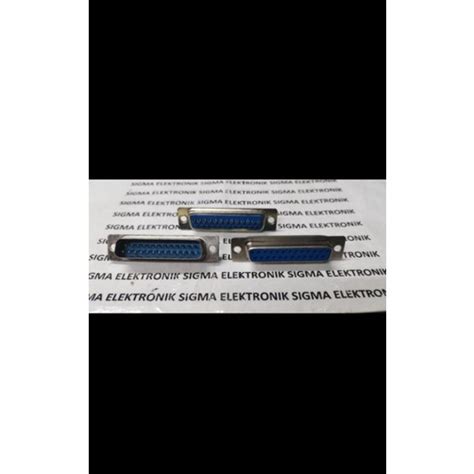 Jual Conector Db 25 Male Female Harga Per 1 Pcs Shopee Indonesia