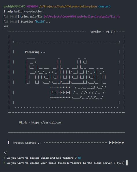 Github Yashielmodern Web Boilerplate