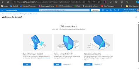 I Dont See The Resource Group In The Lab For Dns Alias In Azure Portal After I Run The Scripts