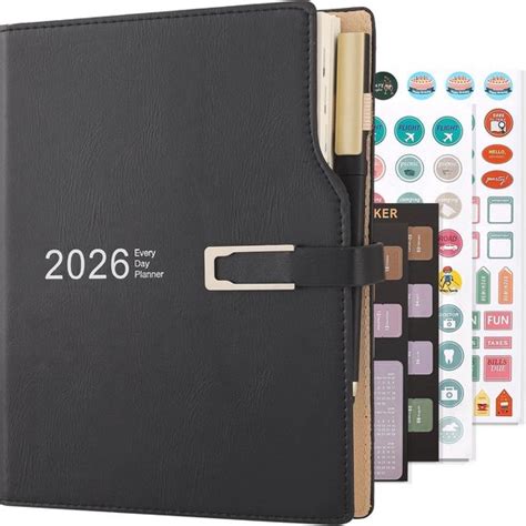 Academisch Dagboek 2026 A5 Dag Per Pagina Planning Organizer Met