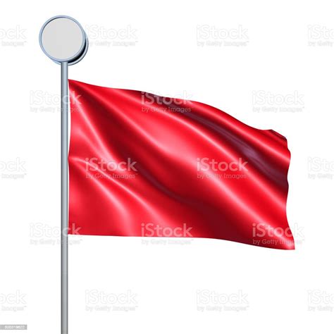 빈 플래그입니다 흰색 배경에 고립 3d 렌더링 그림입니다 0명에 대한 스톡 사진 및 기타 이미지 0명 공란 기 Istock