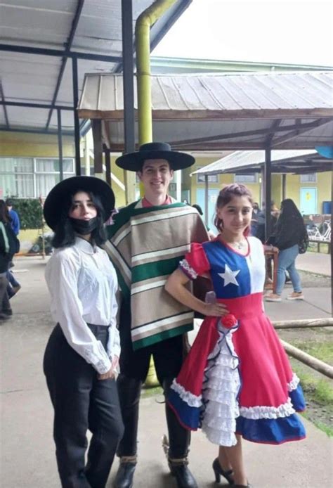 Chile Cueca Chilena Chile Woman Huaso Blusas Mujer Decoración