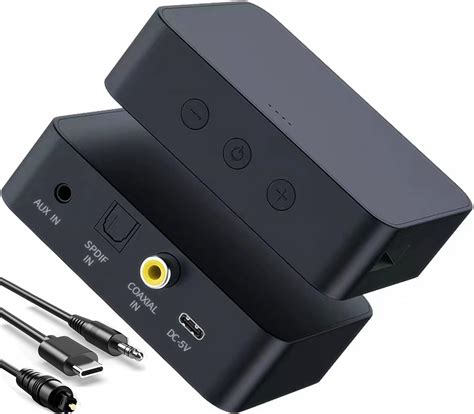 optical bluetooth 5 0 transmitter for tv with volume