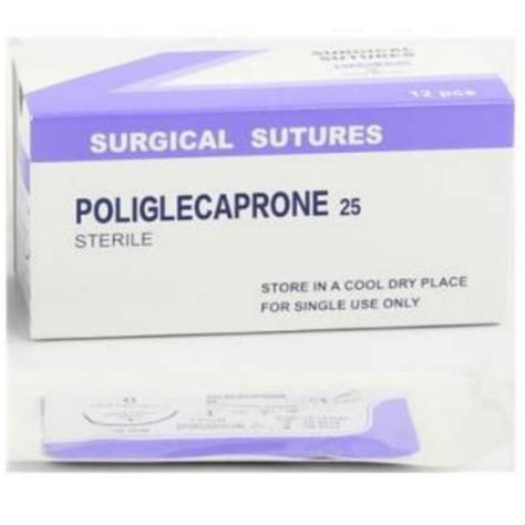 Mo Poliglecaprone 25 Absorbable Surgical Sutures Ari Medical
