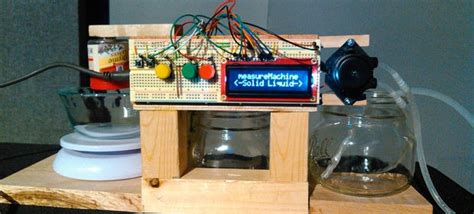 arduino powered liquid powder dispenser system embedded lab