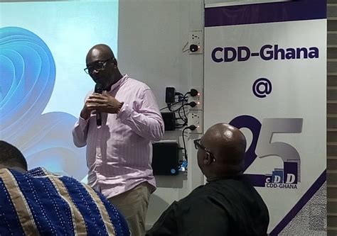 Cdd Ghana Launches Silver Jubilee Anniversary Ghana Business News