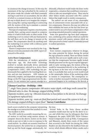 Managing Hazards During Pinned To Seabed Operations 1 Pdf