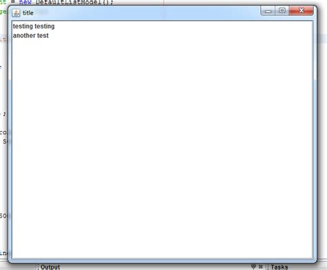 Java Swing Tbounds Does Not Apply Stack Overflow