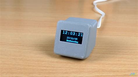 Network Clock Using ESP And OLED Display Electronics Lab
