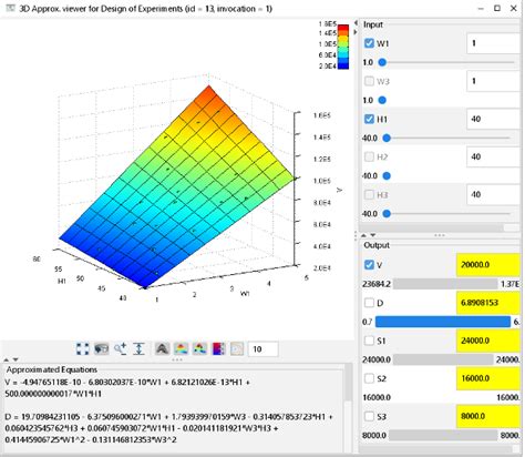 Regression Analysis Using The Doe Component Omniquest™