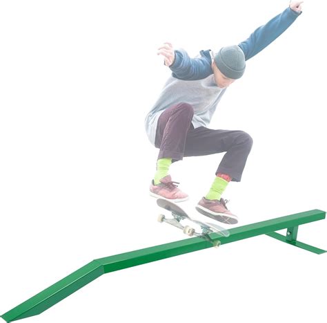 Kojem Skate Grind Rail Portable Skateboard Rail For Grinding Ideal For Skateboarders Bmx