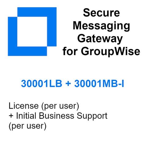 Secure Messaging Gateway For Groupwise 30001lb 30001mb I