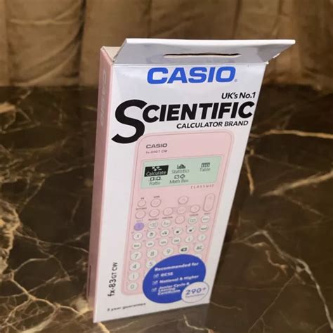 Casio Fx 83gt Cw Pink Classwiz Scientific Calculator 290 Functions For Gcse £1500 Picclick Uk