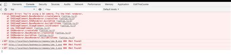 3d camera still showing as an error · issue 1626 · airbnb lottie web
