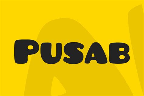 Pusab Font · 1001 Fonts