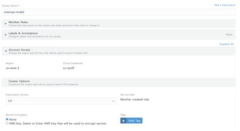 Ui Kev2 Create Ui For New Eks · Issue 27739 · Rancherrancher · Github