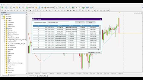 Metatrader 4 Tool Buffer Reader For Custom Indicators Youtube