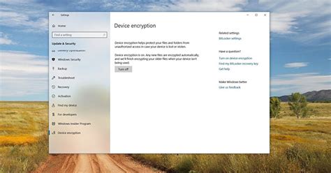 How To Enable Disable Device Encryption In Windows 10