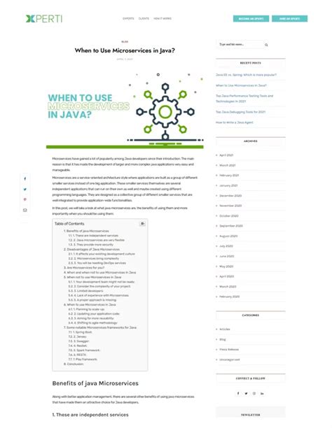 Ppt When To Use Microservices In Java Powerpoint Presentation Free
