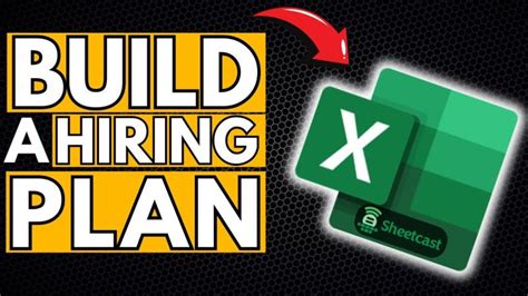 jason clarke on linkedin build an automated hiring plan in excel using sheetcast