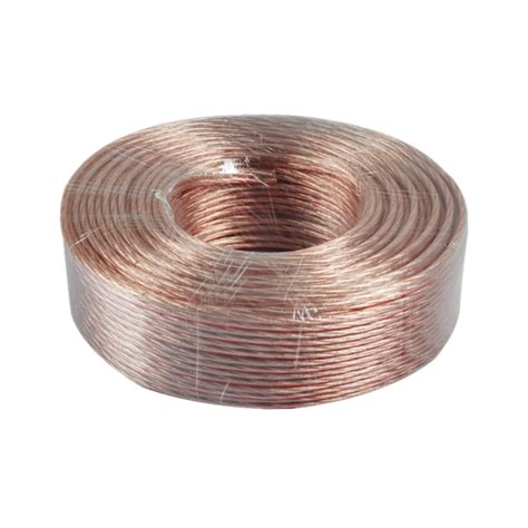 2 Pin Figure 8 Clear Or Translucent Speaker Cable